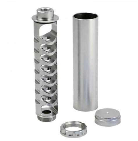 Cnc Machining Titanium Fuel Filter Custom Cnc Turning Machining Fuel Filter Tubes Precision