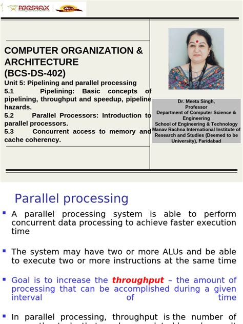 51 53 Pipelining And Parallel Processing Pdf Parallel Computing
