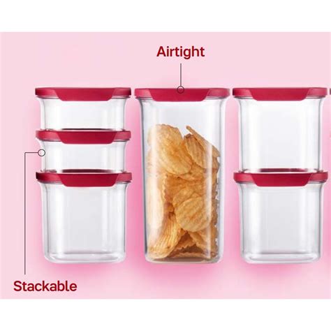 Tupperware Ultra Clear Containers 2 2l 1 0l 500ml Shopee Malaysia
