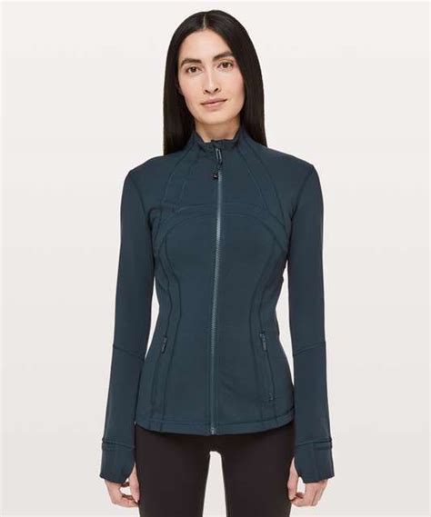 Lululemon Define Jacket Cropped Gold White Lulu Fanatics