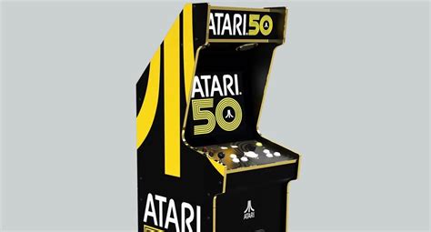Atari And Arcade1up Partner Up For 50th Anniversary Arcade Cabinet Time