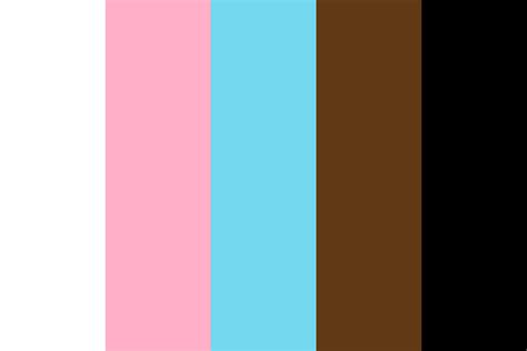 Pride Progress Flag Color Palette
