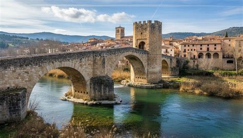 This Medieval Bridge Crosses Seven Stone Arches Where 2 400 Residents