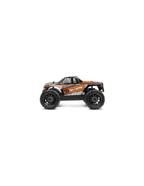 Bullet Mt Clear Body With Nitro Flux Black Decal