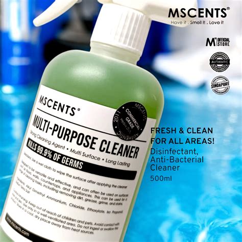 Multi Purpose Cleaner Antibacterial Spray Surface 500ml Shopee Singapore