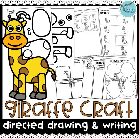 Giraffes Making A Heart Drawings