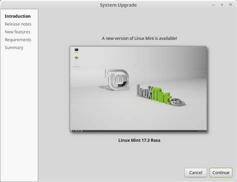 Upgrade To Linux Mint 173 ‘rosa Linuxmintku
