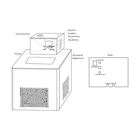 Buy VEVOR Laboratory Chiller Circulator 6L Chiller Lab Low Temperature Cooling Liquid Circulator