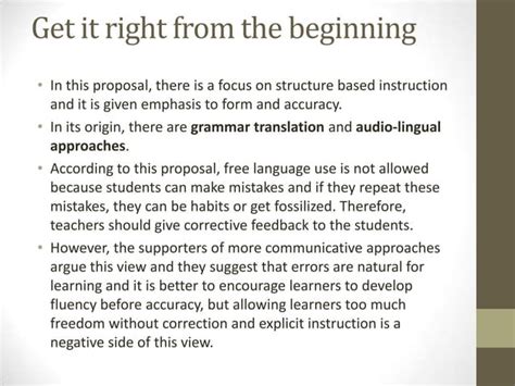 Second Language Learning In The Classroom Pptx