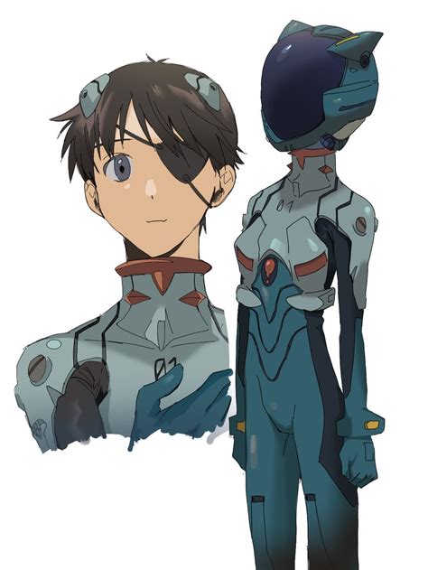 Ikari Shinji Neon Genesis Evangelion And 1 More Drawn By