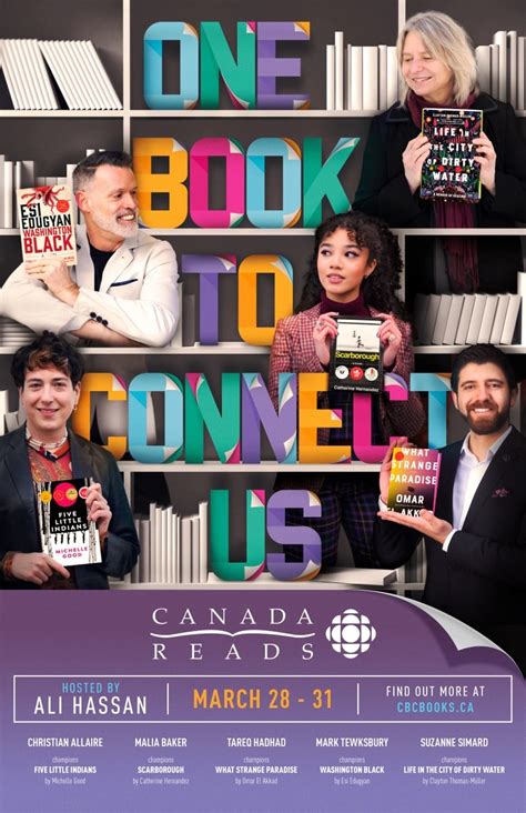 Download The Poster For Canada Reads 2022 Cbc Books