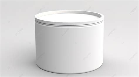 빈 배경에 흰색 원통형 컨테이너의 3d 렌더링 빈 상자 열린 상자 종이 상자 배경 일러스트 및 사진 무료 다운로드