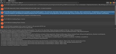Build Error Ask GameDev Tv