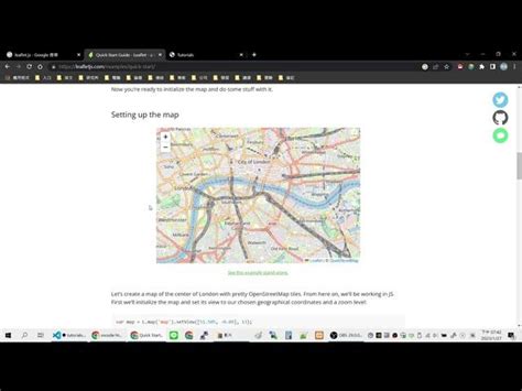 Linkedinの楊 德倫 Leaflet互動式地圖 001 快速建立地圖