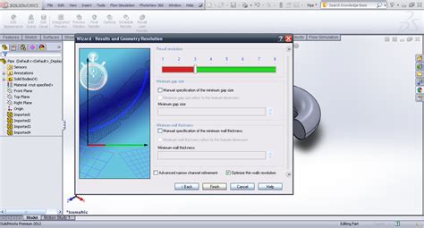 Tutorial Getting Started With Flow Simulation Wizard Grabcad Tutorials