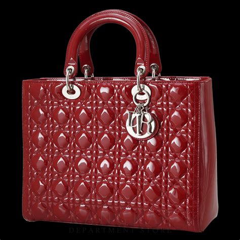 Christian Dior Used 크리스찬디올 페이던트 레이디디올 라지 캉카스백화점