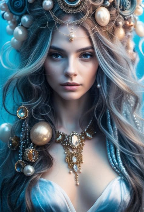 Download Ai Generated Mermaid Woman Royalty Free Stock Illustration