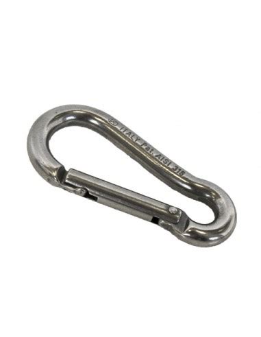Mosquetón inoxidable AISI 316 Kong