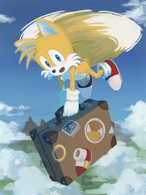 Sonic The Hedgehog And Tails Sonic Drawn By Otya Kan Danbooru