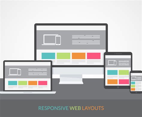 Responsive Web Layout Vector Art And Graphics