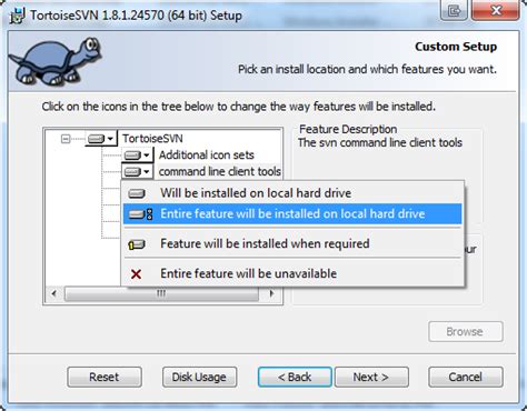 Svn Using And Running Tortoise Svnsync In Windows Via Command Line