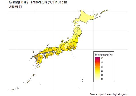 Visualizing The Weather In Japan A Sweltering Summer Story R Bloggers