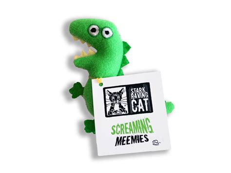 Screaming Meemies Catnip Dinosaur Cat Toy — Stark Raving Cat