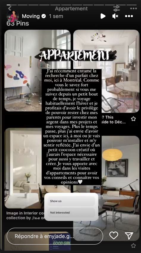 Emy Jade Greaves Et Olivier Dion Ont Mis Leur Magnifique Appartement De