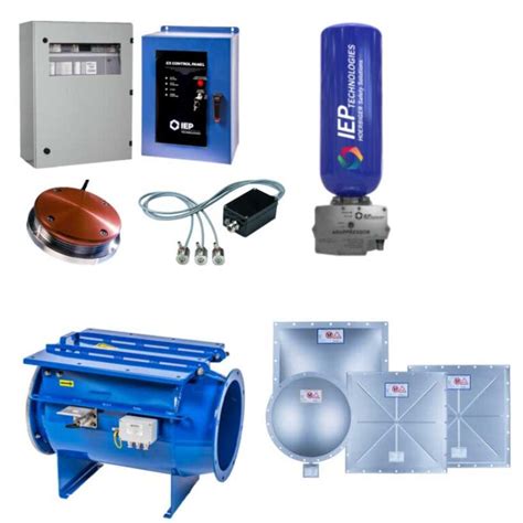 Explosion Protection System Components Capt Air Inc