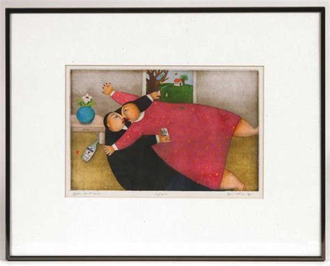 332 Yu Cha Pak Limited Edition Color Lithograph