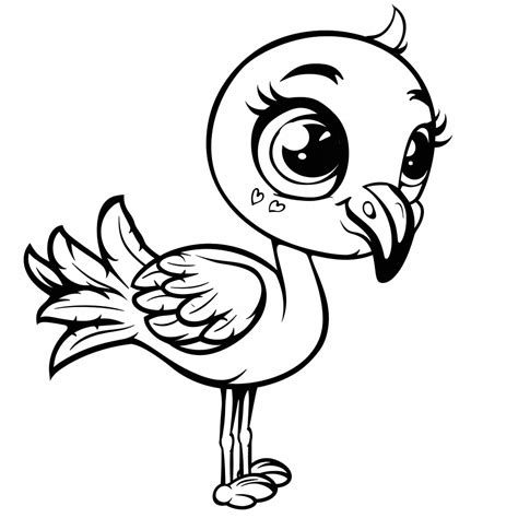 Flamingo Para Colorir 8 Educarolando Aprender Brincando