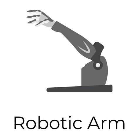 Trendy Robotic Arm Vector Art At Vecteezy