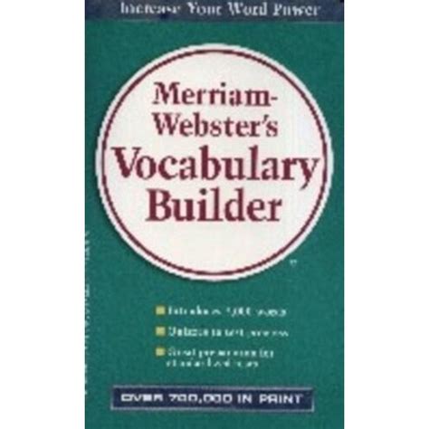 Merriam Webster Vocabulary Builder em Promoção Ofertas na Americanas
