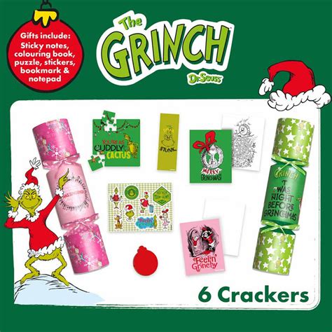 The Grinch Christmas Crackers — Abeec® Toys