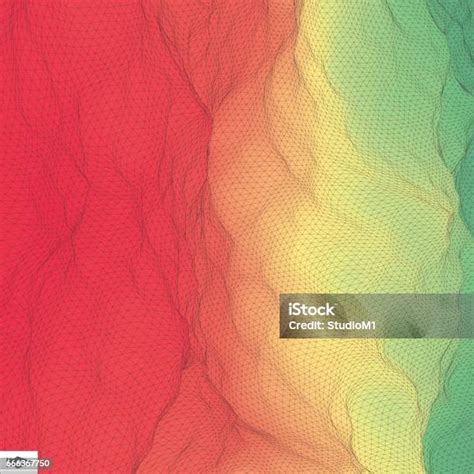 3d 원근 격자 배경 텍스처입니다 모자이크 와이어 프레임 모델에 대한 스톡 벡터 아트 및 기타 이미지 와이어 프레임 모델 피부 3차원 형태 Istock