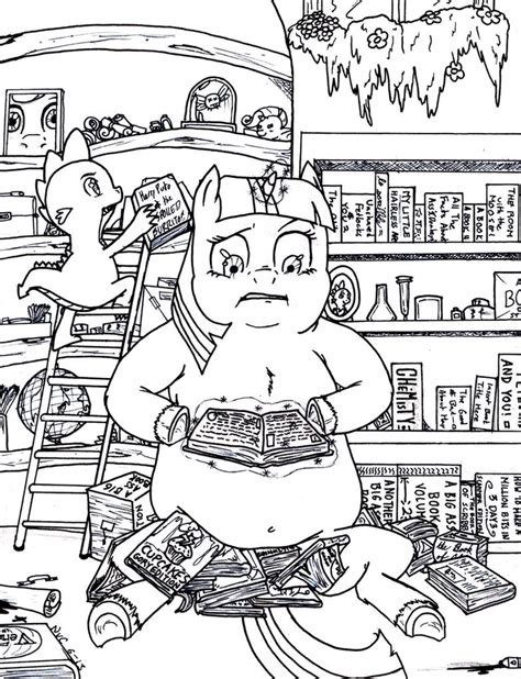 Mlp Friendship Is Weight Gain Ch 1 Cover Art By Nvc19 On Deviantart