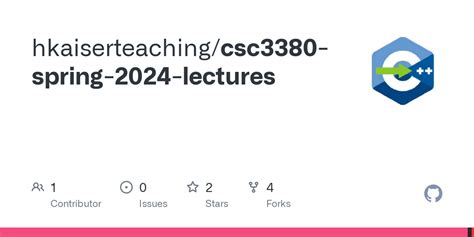 github hkaiserteaching csc3380 spring 2024 lectures