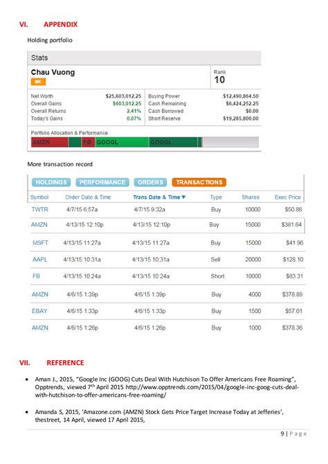 Stock Evaluation Pdf