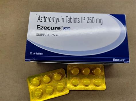 Azithromycin Tablets Strength 250 Mg At ₹ 1056box In Noida Id