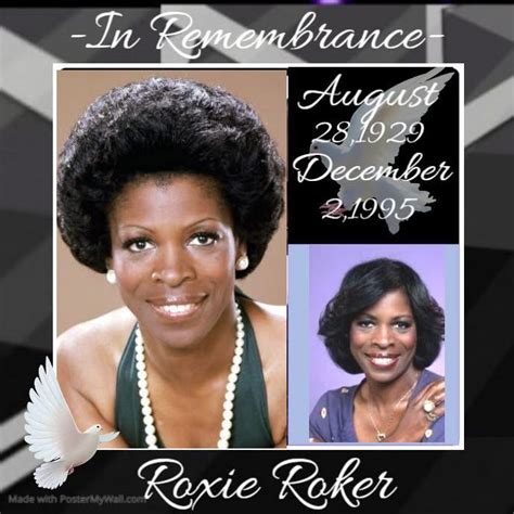 The National Remembering Actress Roxie Albertha Roker On The Date Of