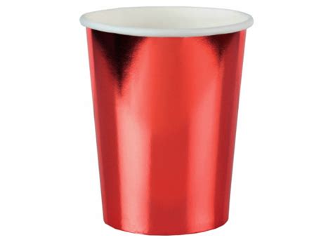 10 Gobelets Rouge Articles De Fête