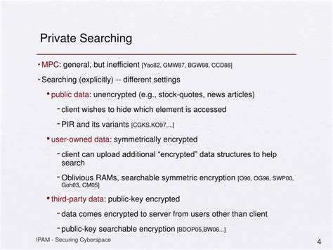 Ppt Searchable Symmetric Encryption Improved Definitions And