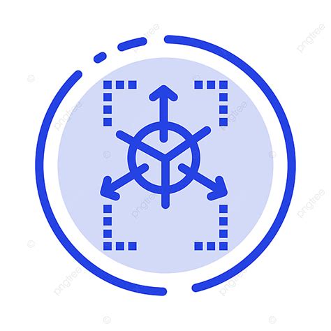 Prototype Grid Database Chart Blue Dotted Line Line Icon Database