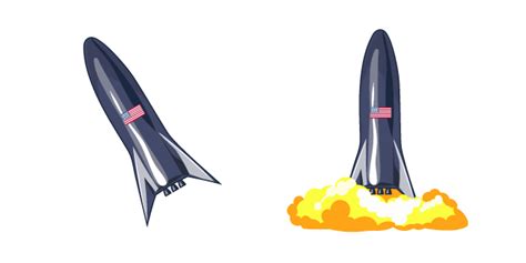 Spacex Starship Cursor Custom Cursor