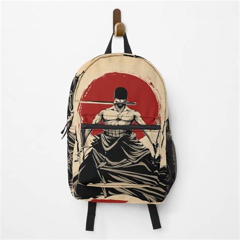 Zoro One Piece Anime Backpack Sold By Lando Calrissian Sku 44530917