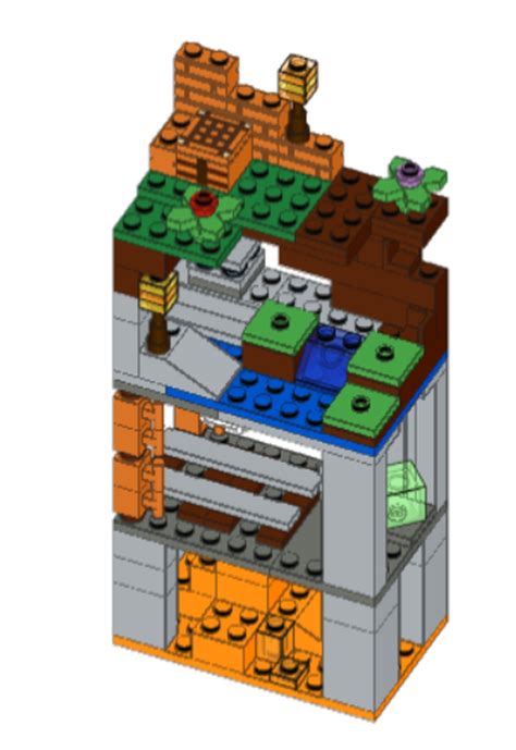 Lego Moc Abandoned Mine Alt Build By Skylerjames27 Rebrickable