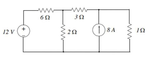 Solved Determine The Current Through 3 Ohm Res Istor