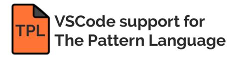 GitHub Cdpautsch Vscode Tpl A Visual Studio Code Language Extension For BMC S Pattern