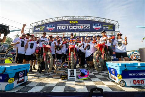 Jett Lawrence Clinches 2025 450 Pro Motocross Title At Unadilla