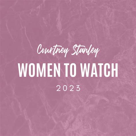 Melinda Burdette Cmp Cmm On Linkedin Nomination Applications For The 2023 Womentowatch